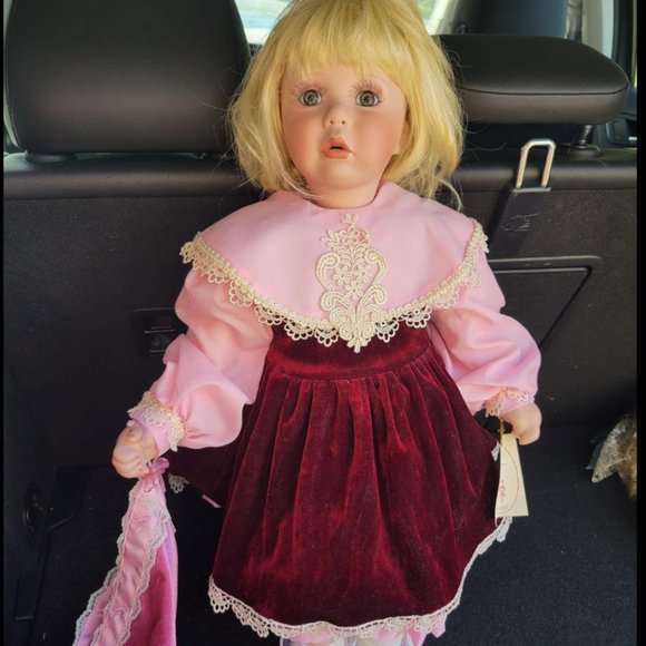 Toys | Vintage Janice Berard Caley Porcelain Doll | Poshmark